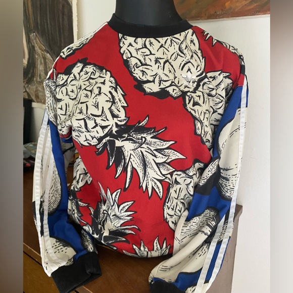 adidas Originals | Other | Adidas Pineapple Boyfriend Sweatshirt | Poshmark